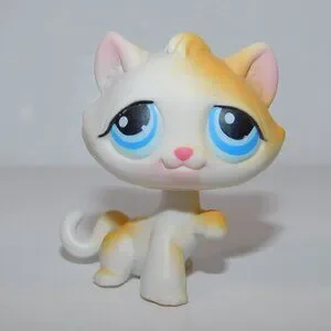 Hasbro | Toys | 207 Littlest Pet Shop Lps 52 White Orange Cat Kitten ...